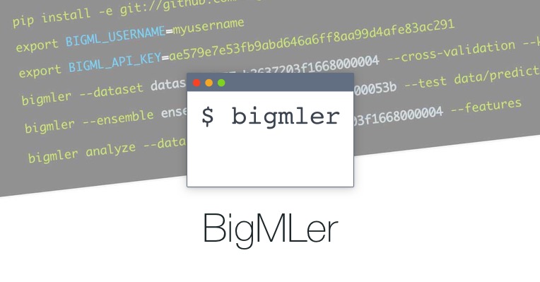 BigMLer - The command line tool for Machine Learning | BigML.com