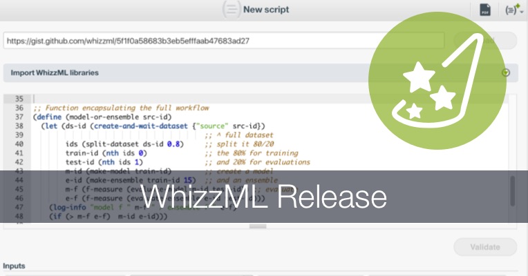 WhizzML Release | BigML.com